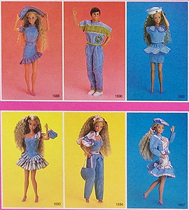 Barbie outfit 88 89